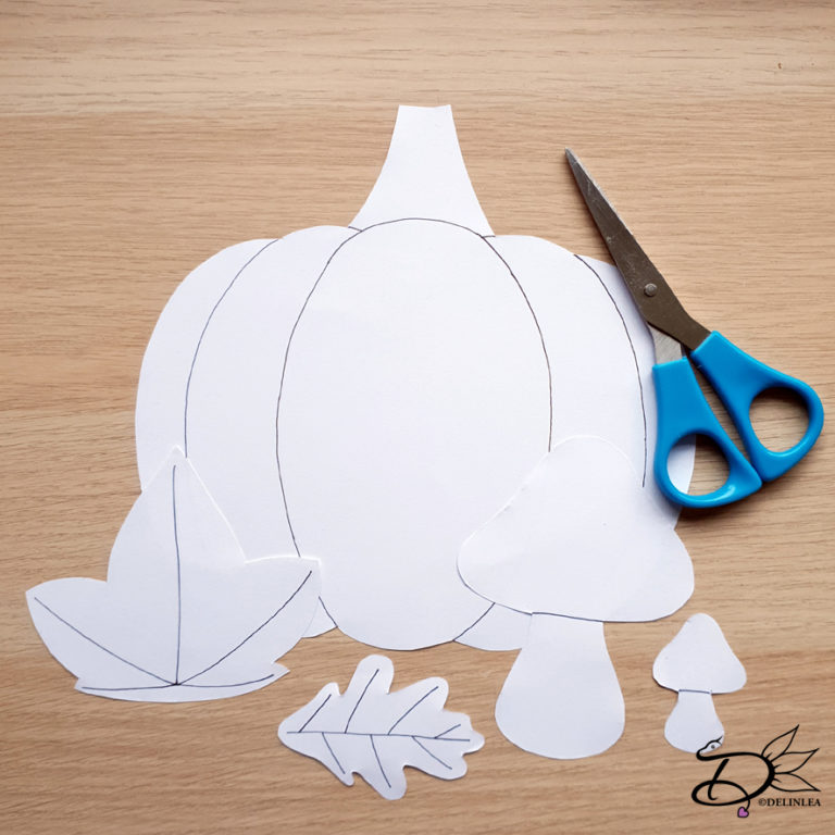 ♥ Papercraft; Fall Decor - Delinlea - My little fantasy world