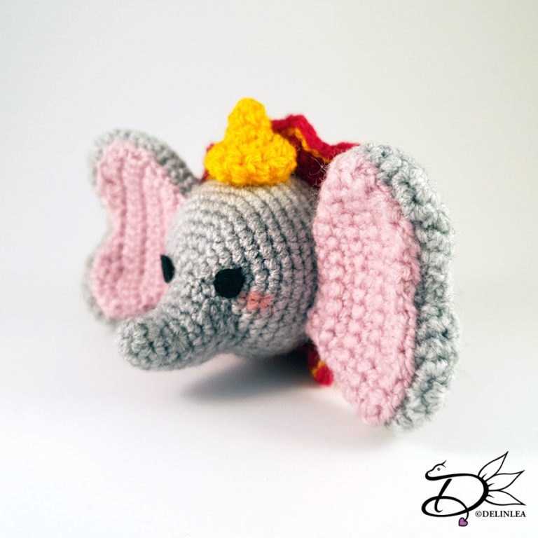 ♥ Free Pattern; Dumbo TsumTsum - Delinlea - My little fantasy world
