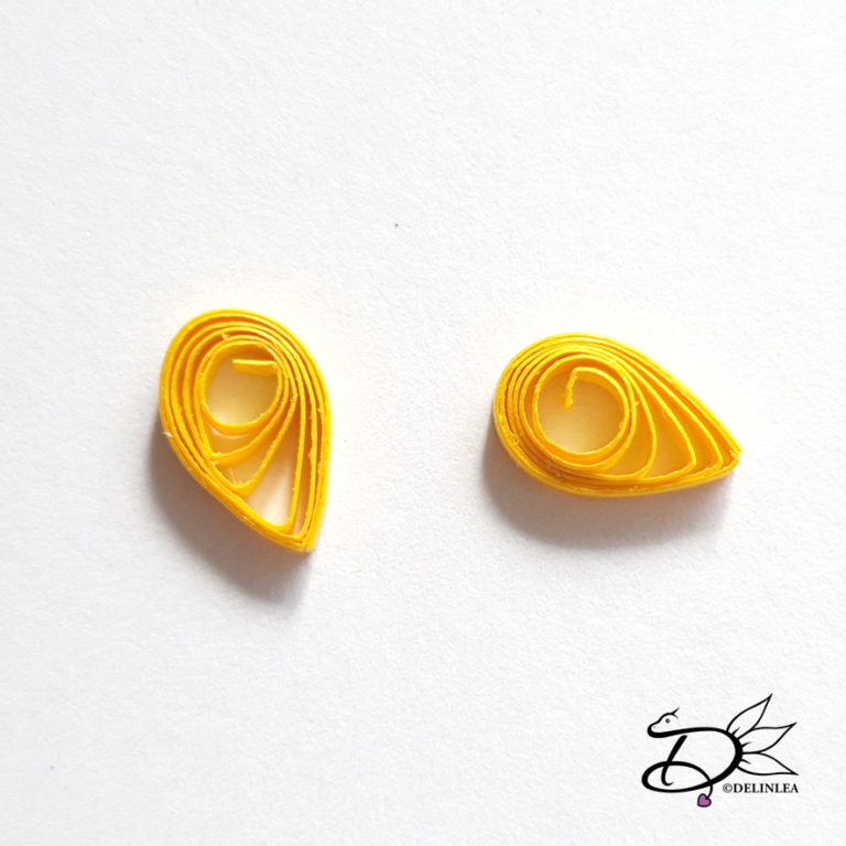 ♥ Quilled Easter Baby Chick - Delinlea - My little fantasy world